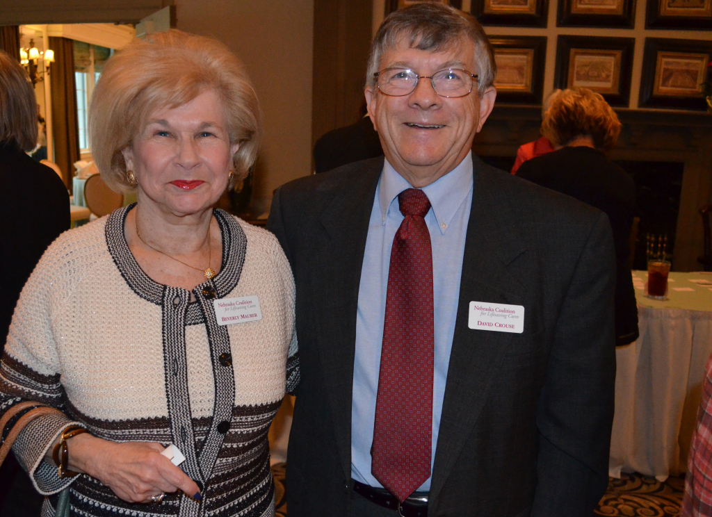 Beverly Maurer and Dr. David Crouse - Nebraska Cures